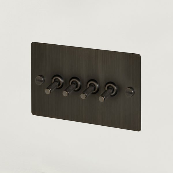 4G Toggle Switch / Smoked Bronze - URBANLOFT